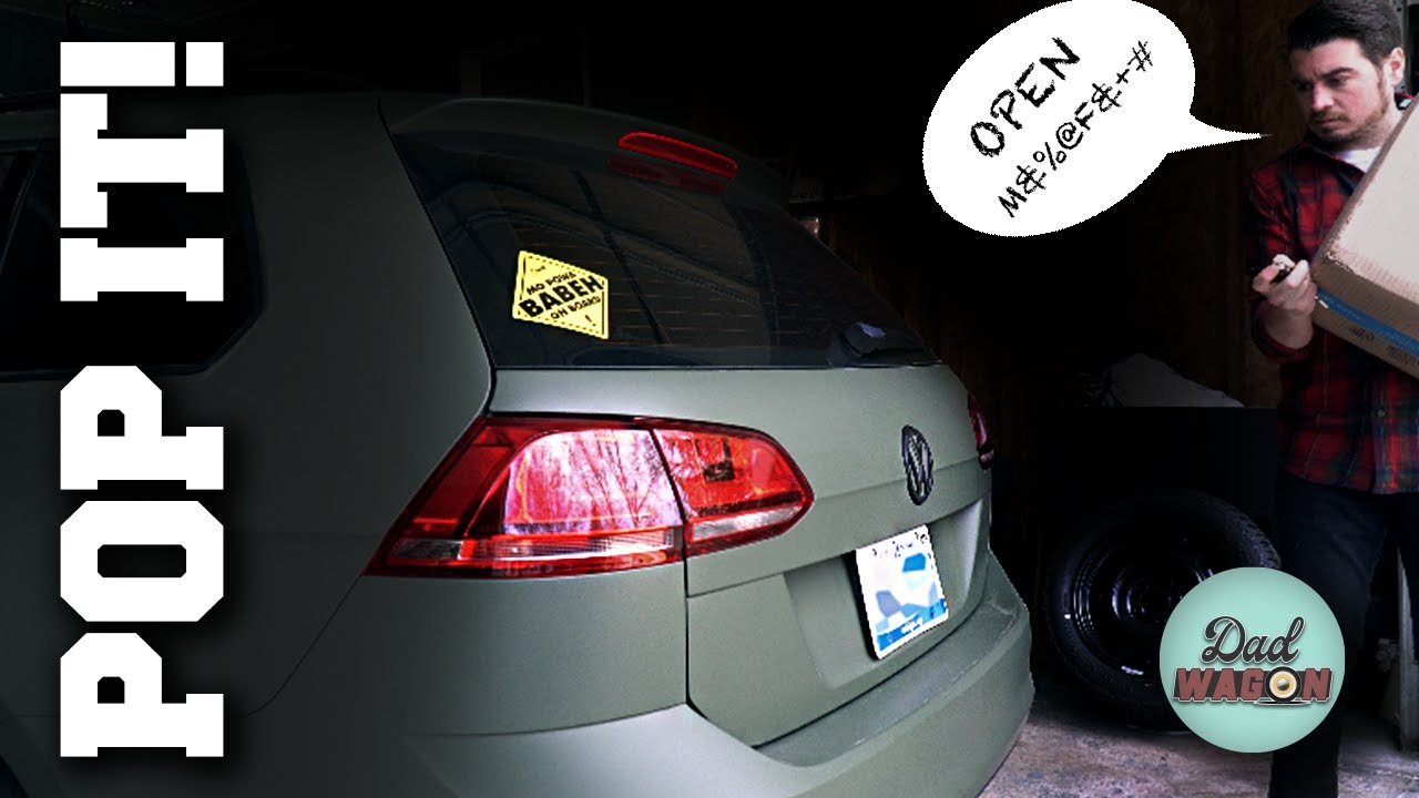 Installing a ECS Tuning Trunk Pop Kit for MK7 Golf Sportwagen and ...